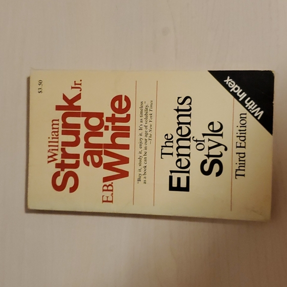 William Strunk, Jr. and E.B. White | Accents | The Elements Of Style ...